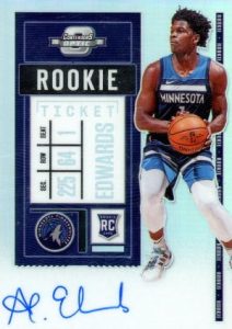 Anthony Edwards Rookie Cards